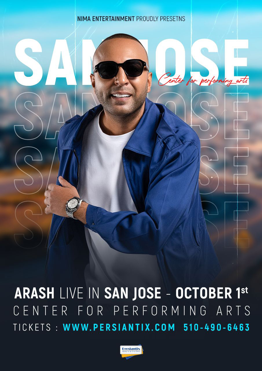 Arash Live in Concert - SAN JOSE - persiantix persiantix